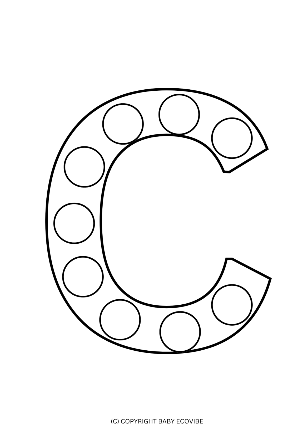5 Letter C Crafts for Preschoolers (Free Printables) - Baby EcoVibe